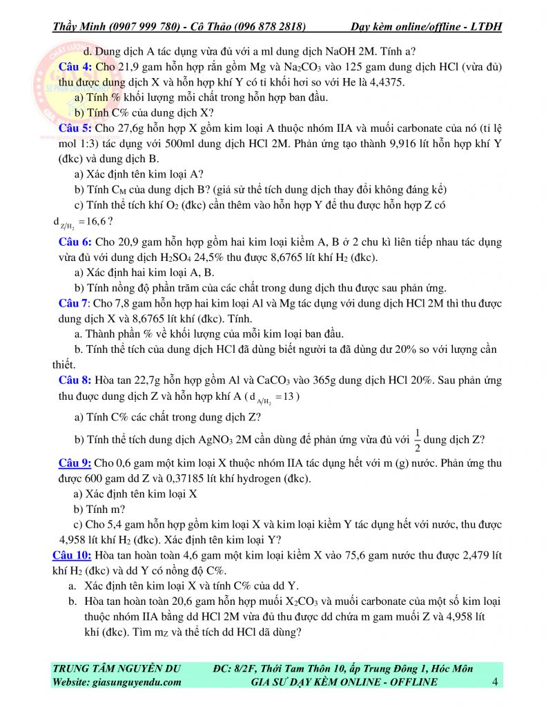 ÔN THI HỌC KỲ 1 HÓA 10 NÂNG CAO 22_23. File Word+PDF